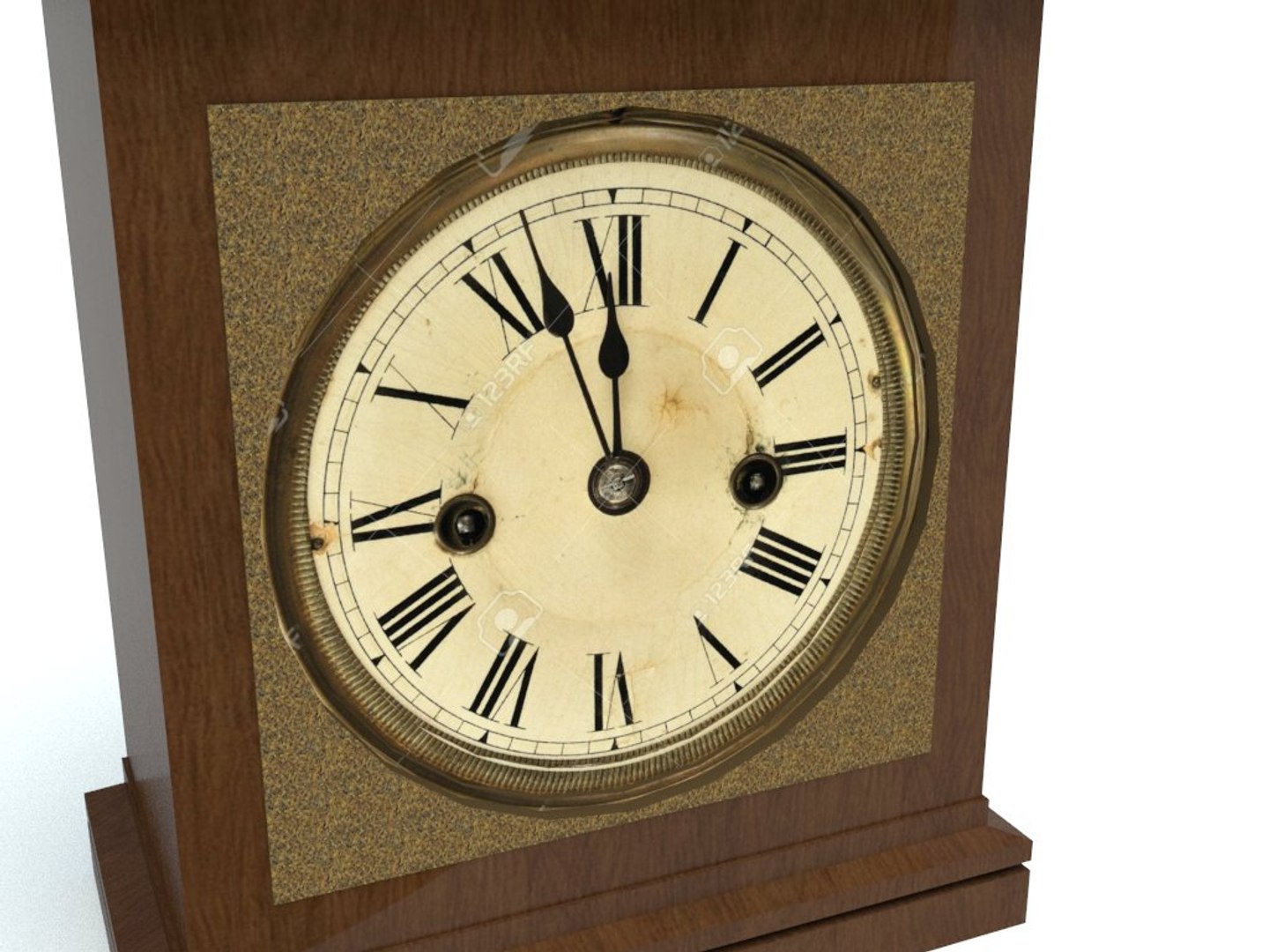 Clock German Hours Model - TurboSquid 1336667