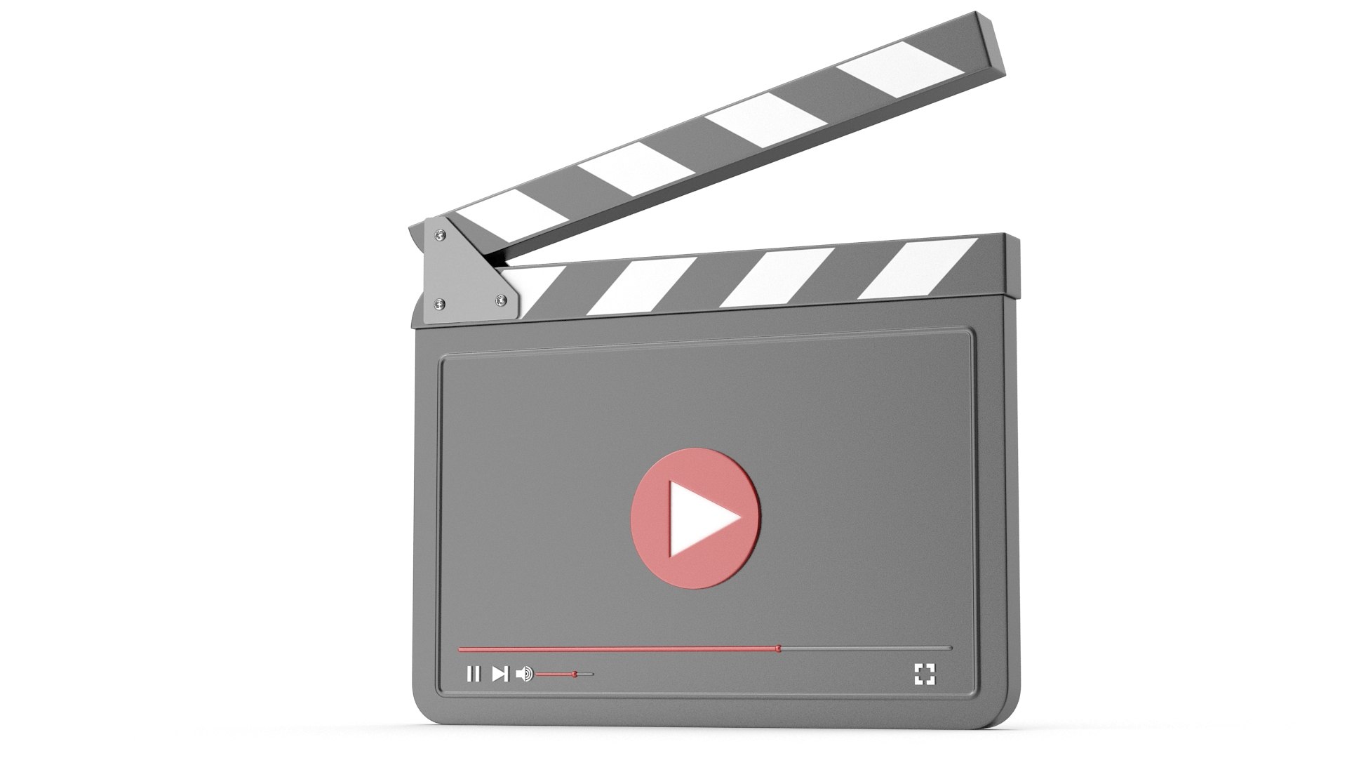 Clapperboard 3D Model - TurboSquid 1911594