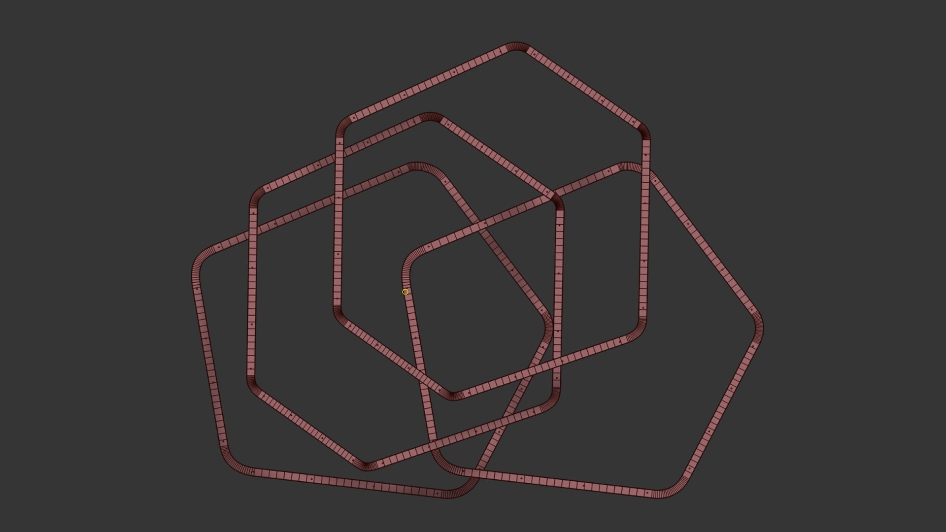 Light Ring Horizontal Polygonal 3D model - TurboSquid 2115805