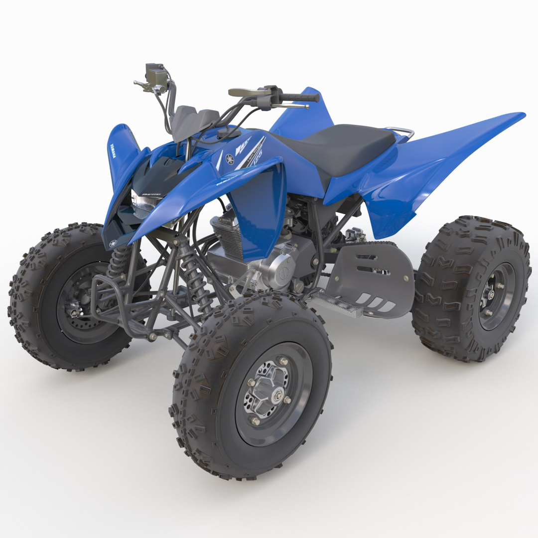 3d model sport atv yamaha raptor