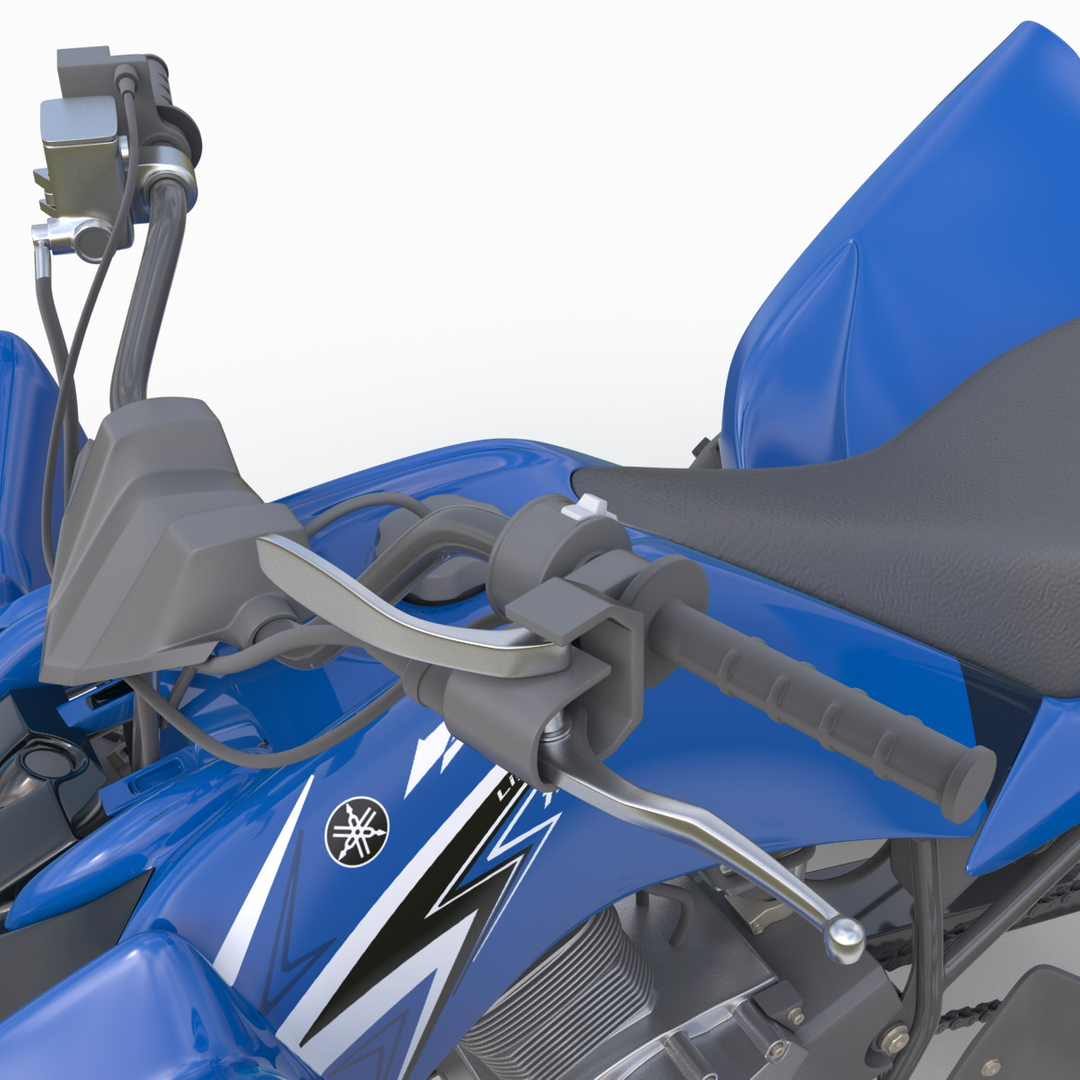 3d model sport atv yamaha raptor