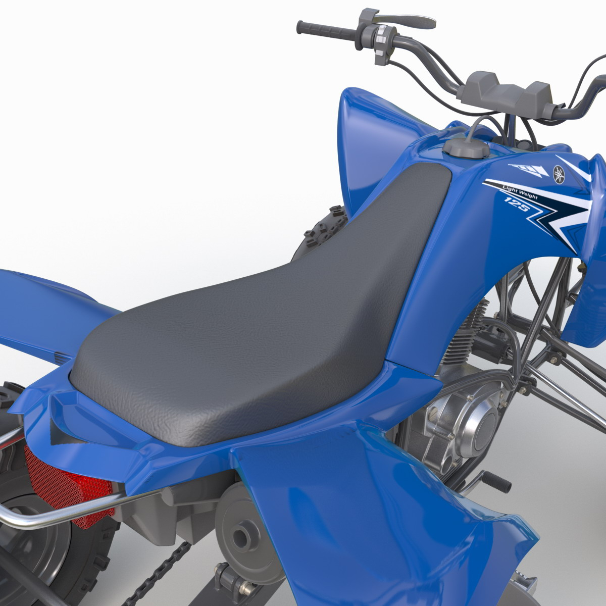 3d model sport atv yamaha raptor