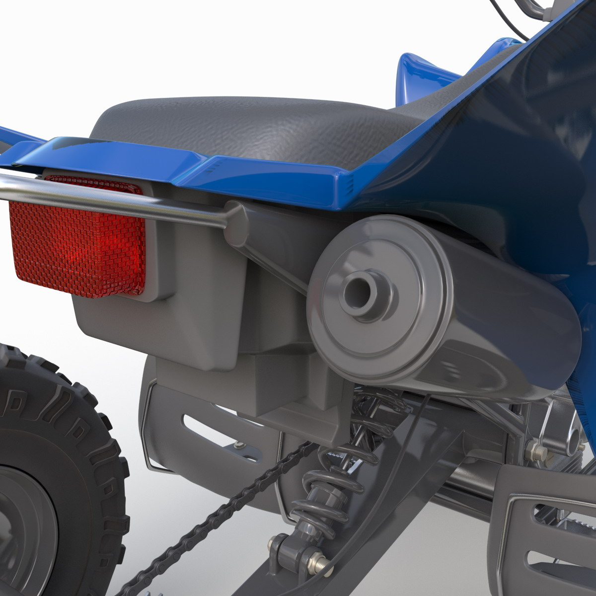 3d model sport atv yamaha raptor