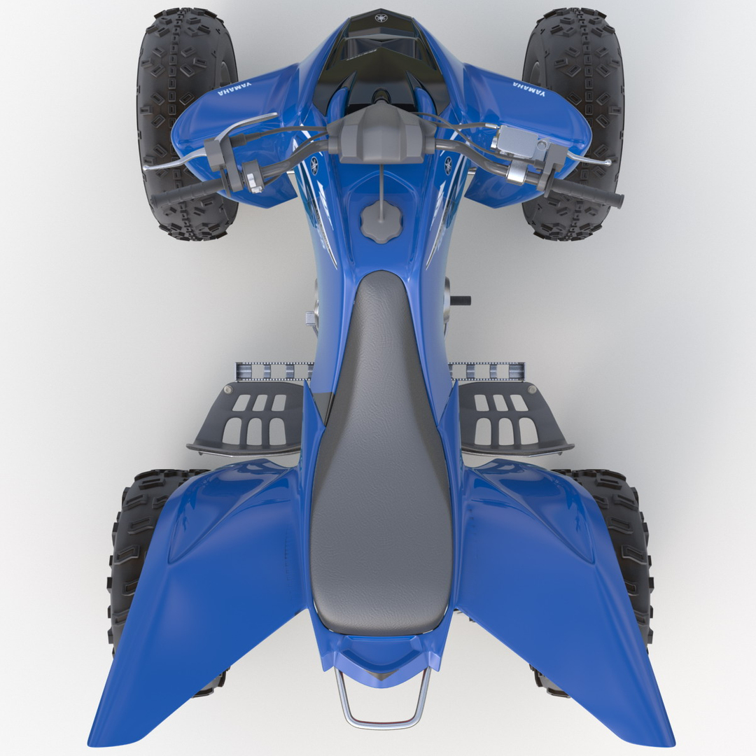 3d model sport atv yamaha raptor