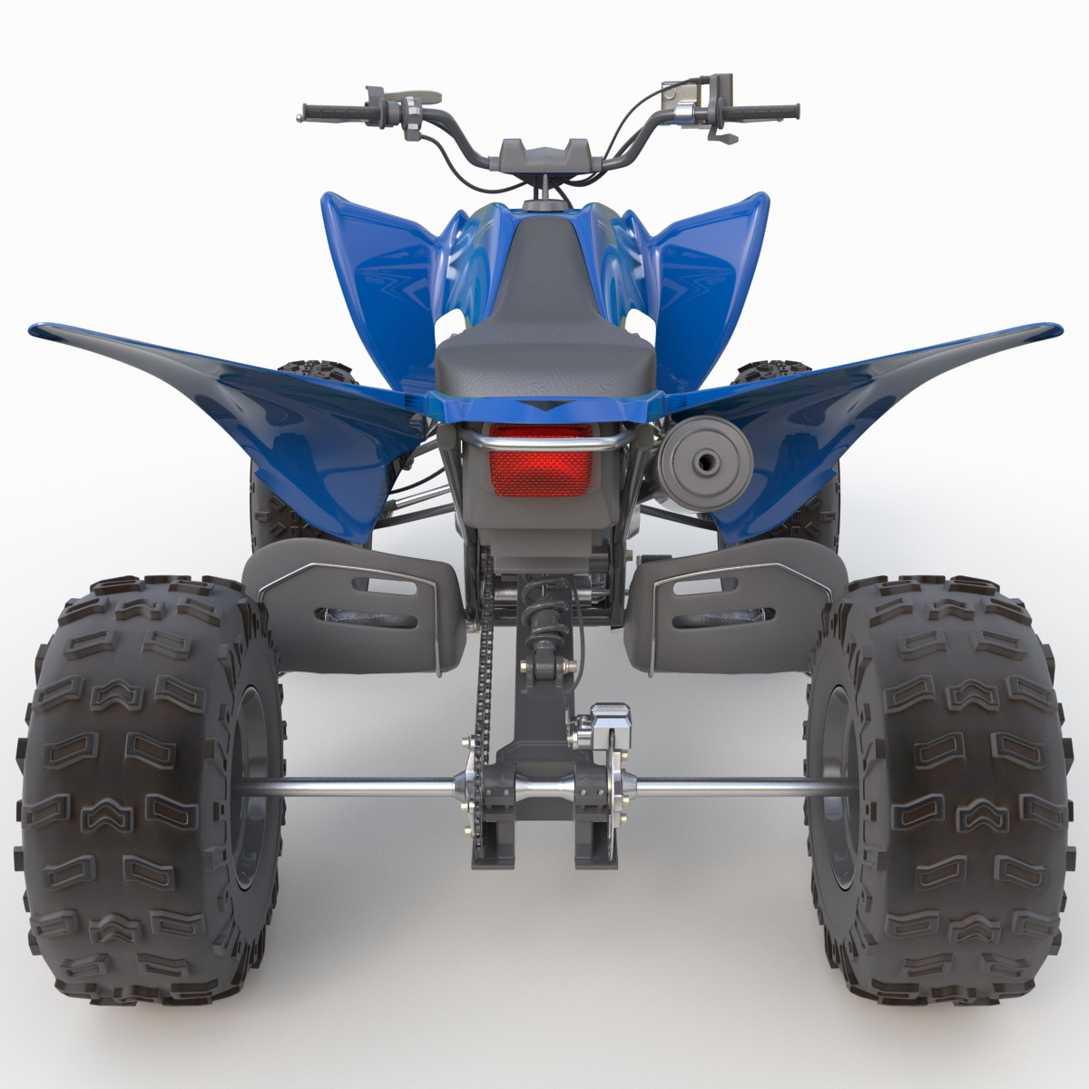 3d model sport atv yamaha raptor