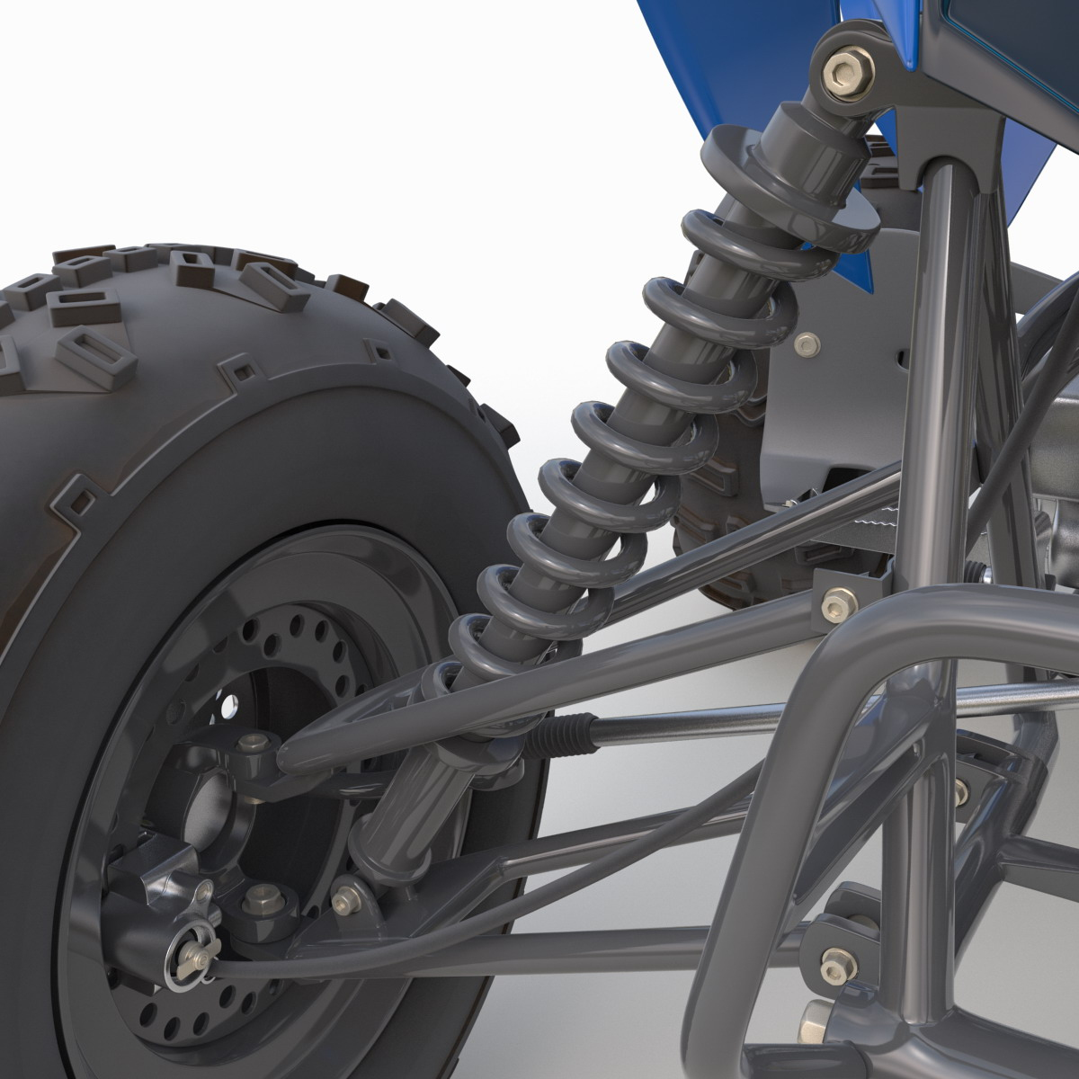 3d model sport atv yamaha raptor