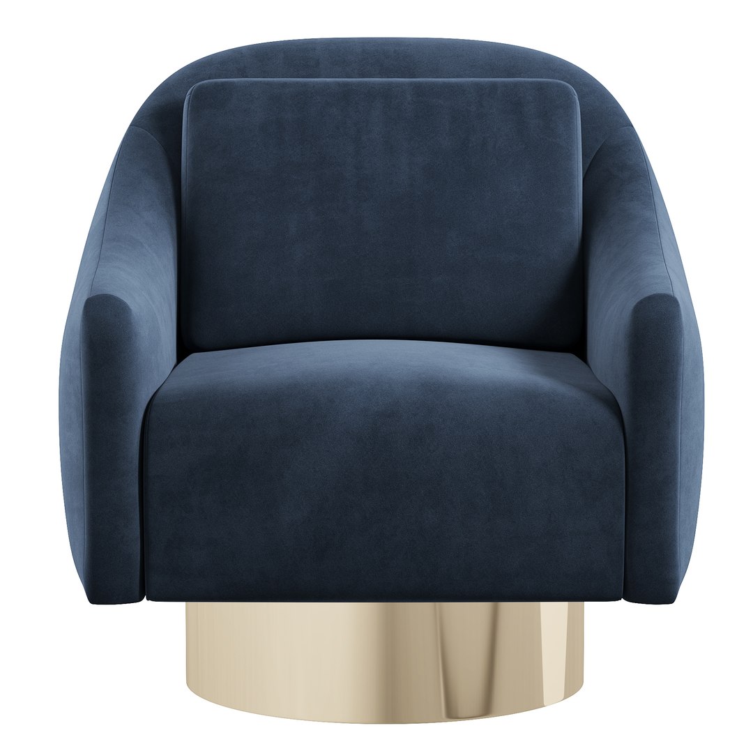 3D Model DONALD ARMCHAIR By Laskasas - TurboSquid 1958354