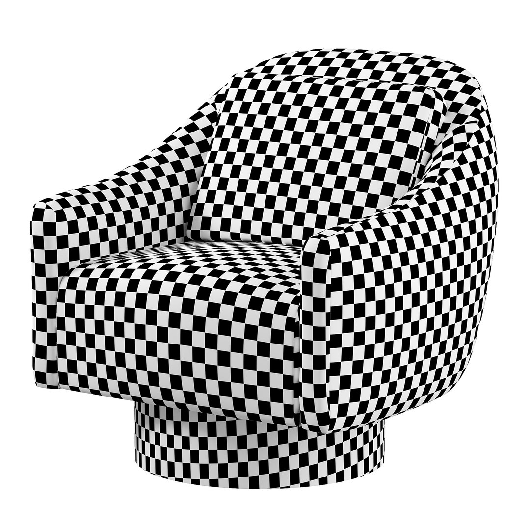 3D Model DONALD ARMCHAIR By Laskasas - TurboSquid 1958354