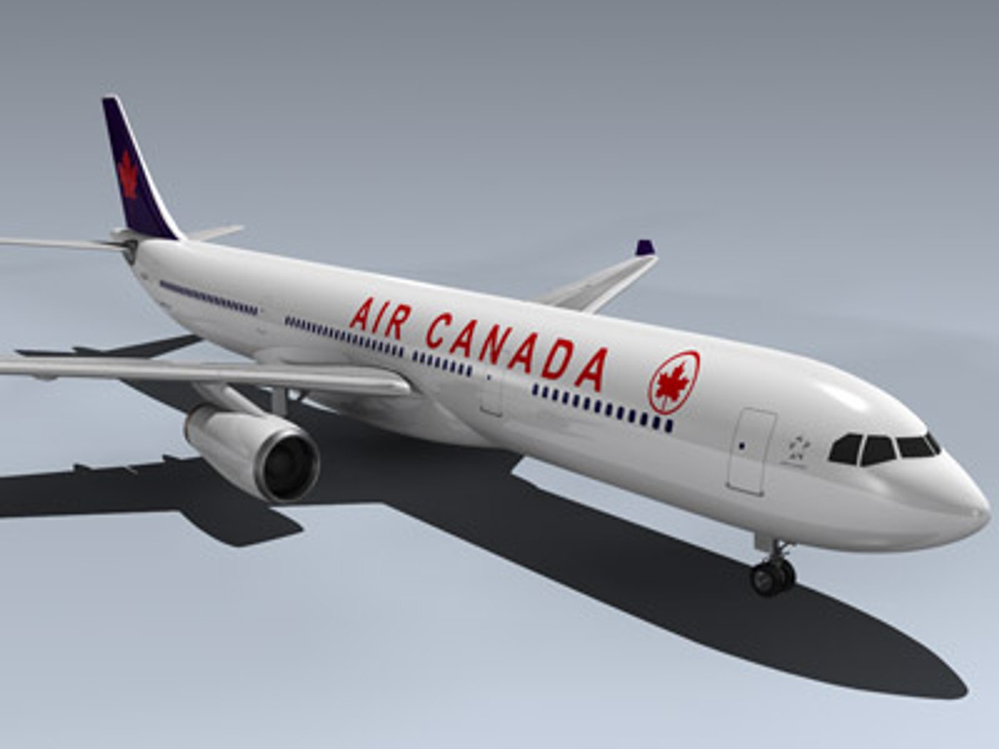 Airbus A330-300 Jet 3d Model