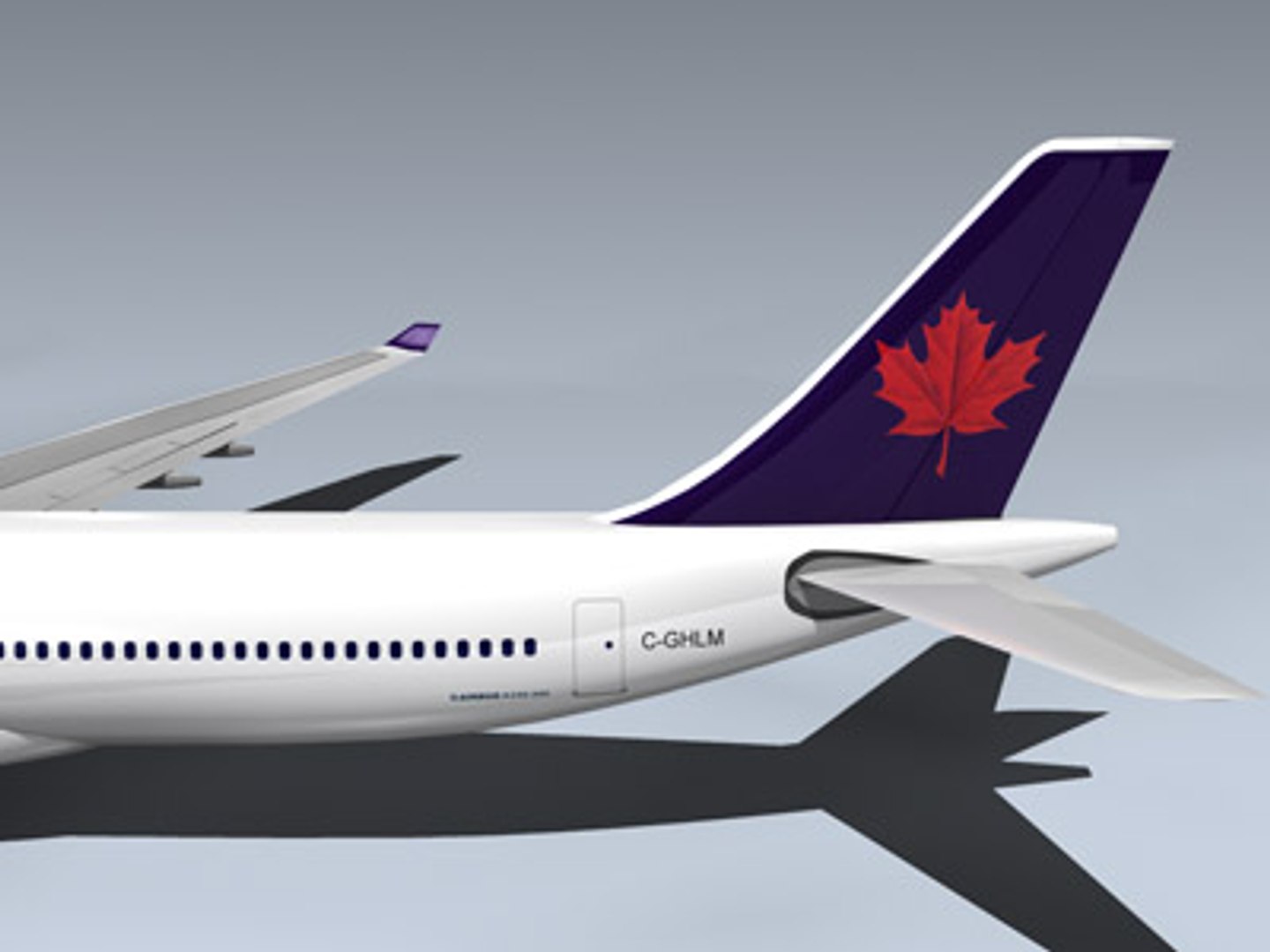 Airbus A330-300 Jet 3d Model