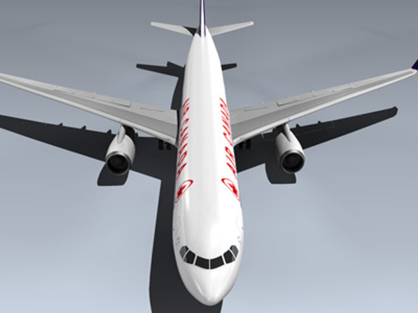 Airbus A330-300 Jet 3d Model