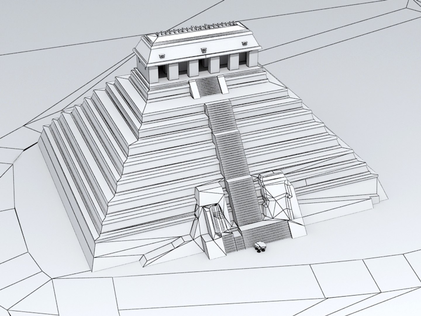 3dsmax building palenque