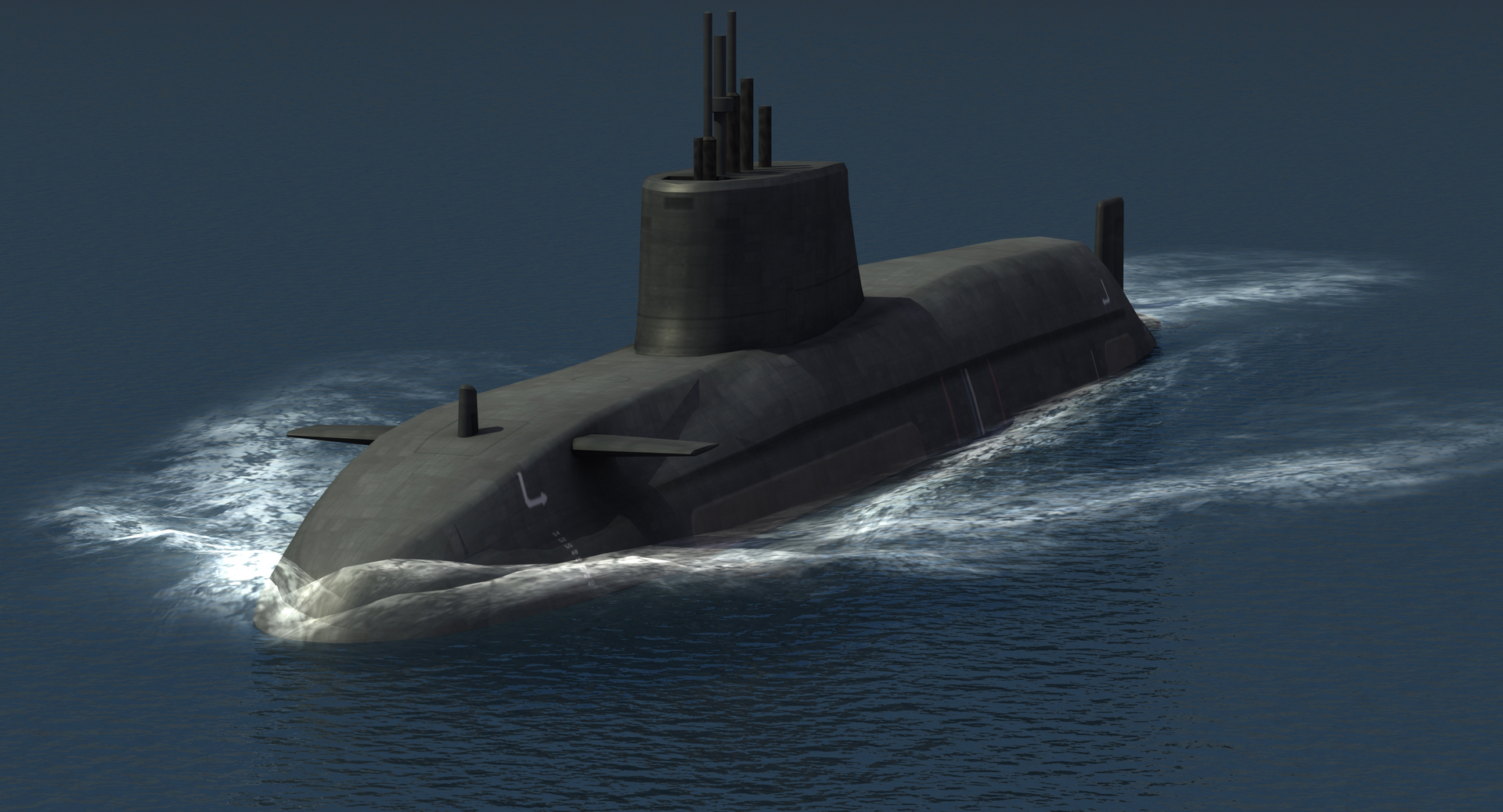 modelo 3d HMS Astute SSN - TurboSquid 1208244