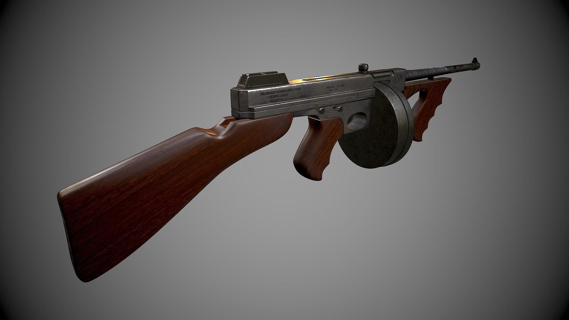 Thompson 3D Model - TurboSquid 2207289