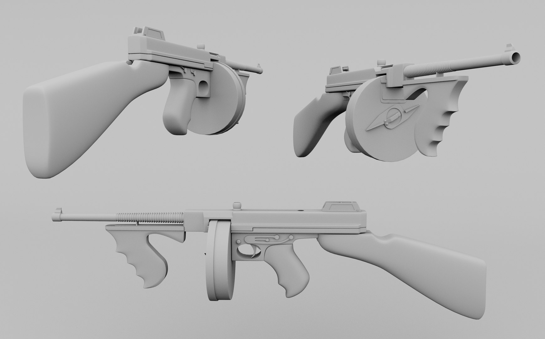 Thompson 3D Model - TurboSquid 2207289
