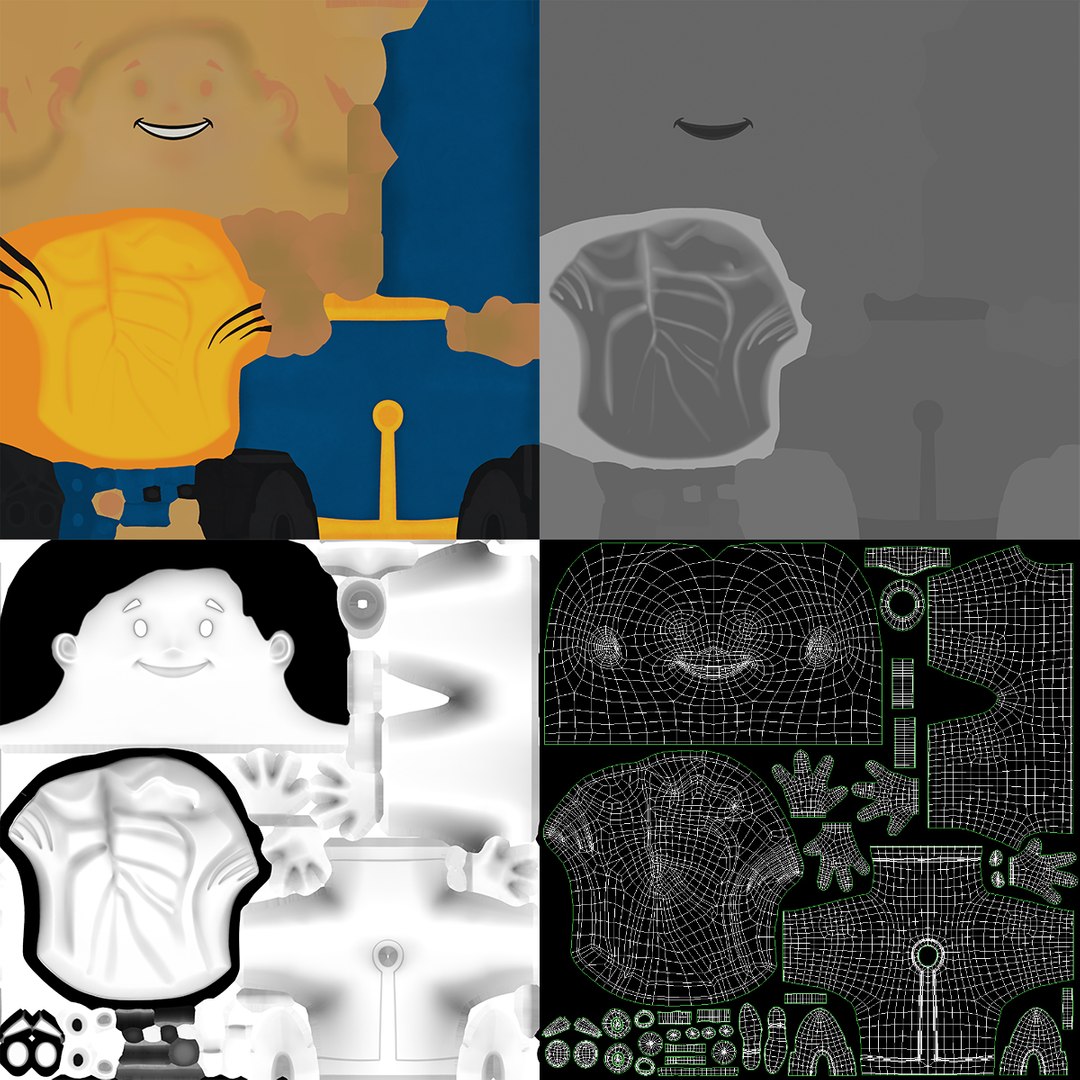 3D Vault Boy - TurboSquid 2230580