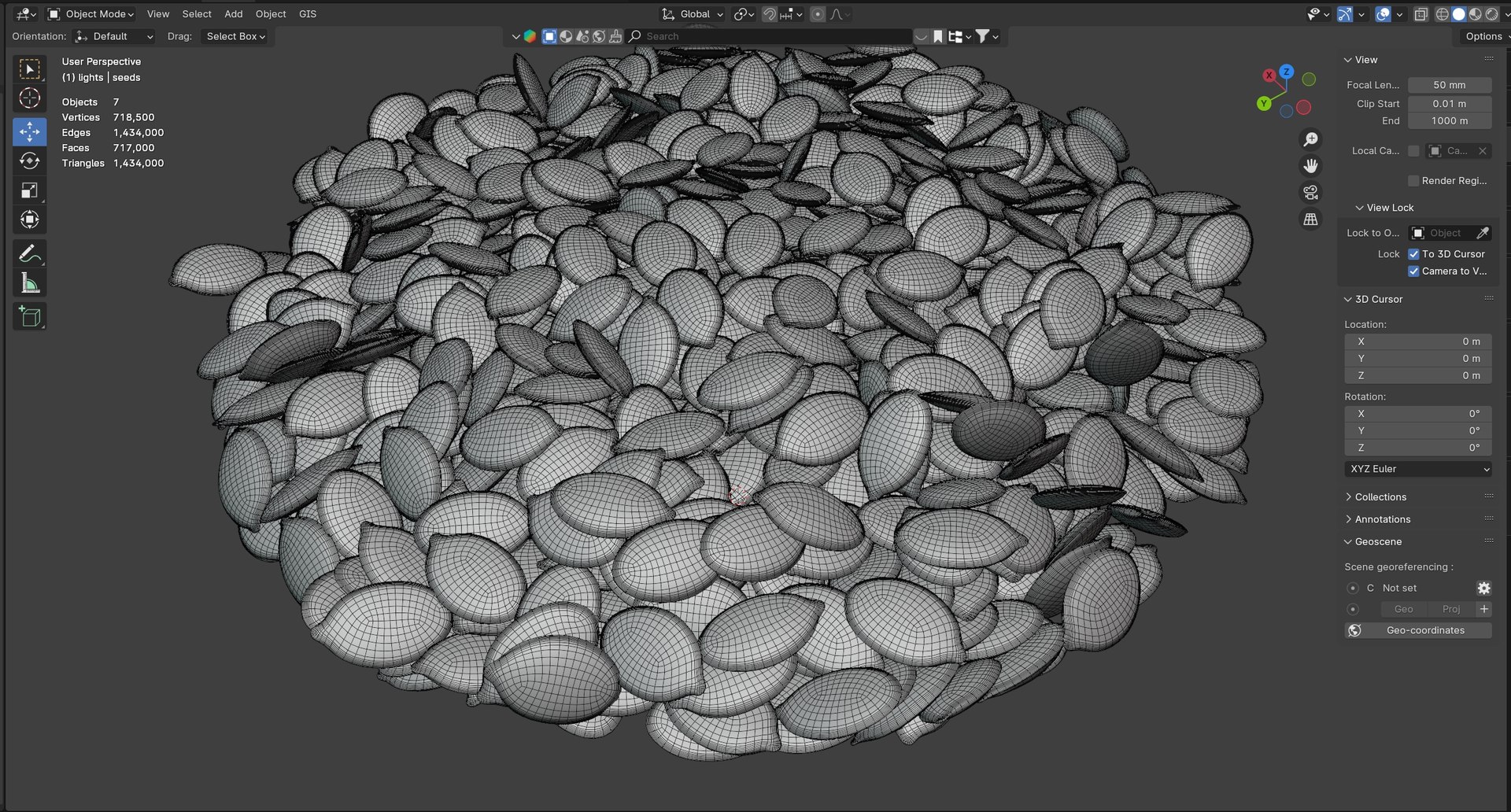 3D Model Pumpkin Seed Collection - TurboSquid 2407984