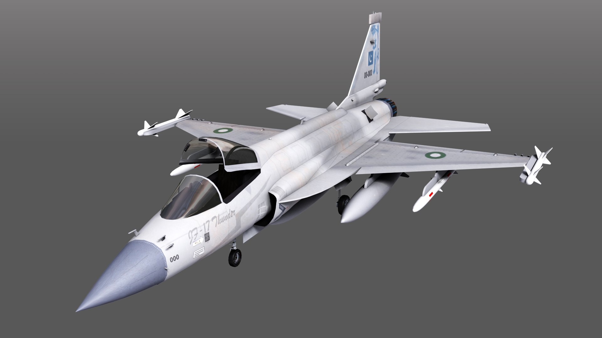 3D Jf-17 Fighter Aircraft - TurboSquid 1385077