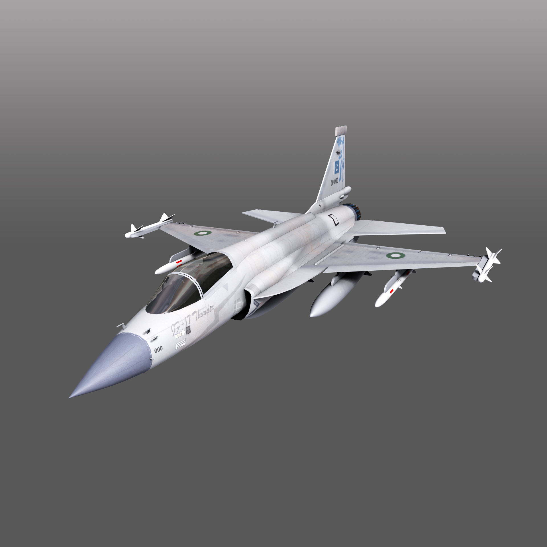 3D jf-17 fighter aircraft - TurboSquid 1385077