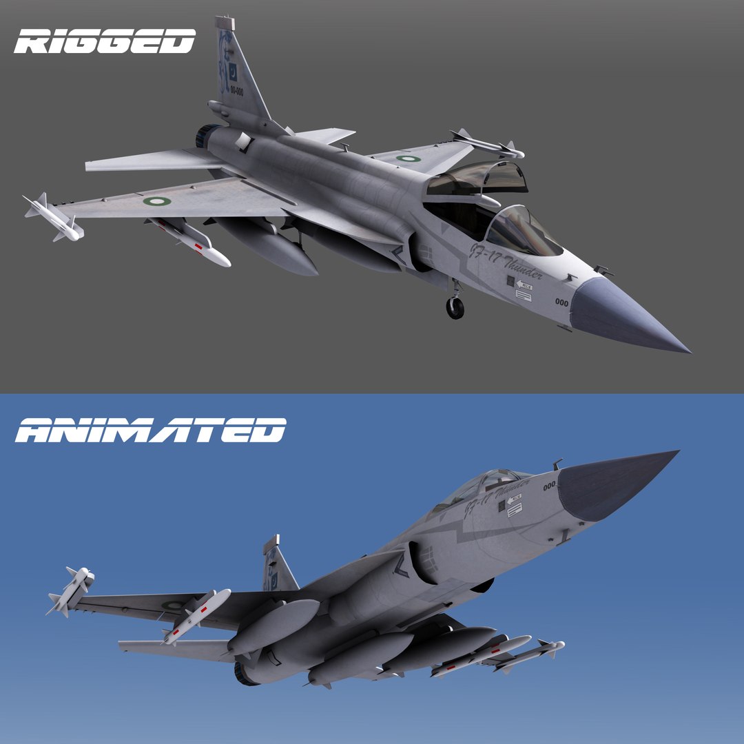 3D jf-17 fighter aircraft - TurboSquid 1385077
