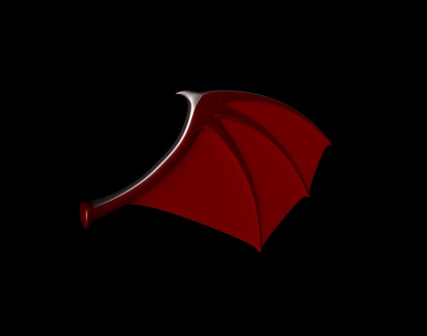 3d Model Demon Wing