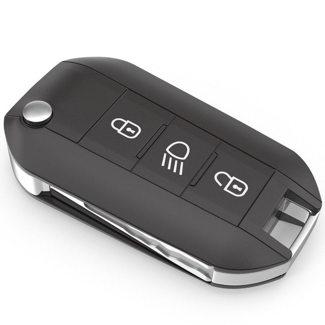Car Key 3D Model - TurboSquid 1219415
