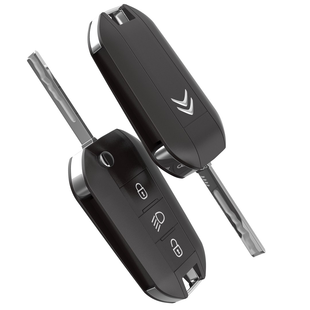 Car Key 3D Model - TurboSquid 1219415