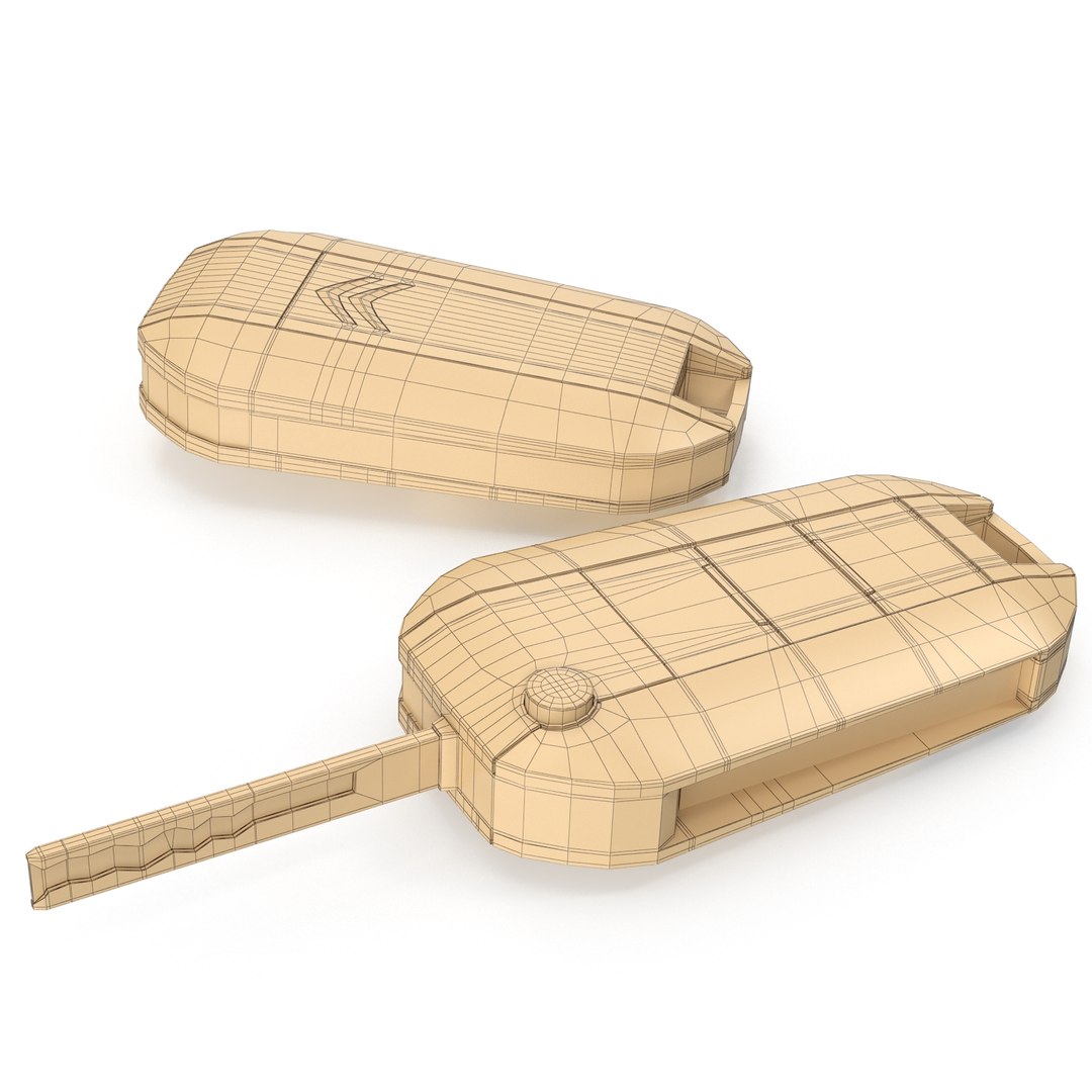 Car Key 3D Model - TurboSquid 1219415