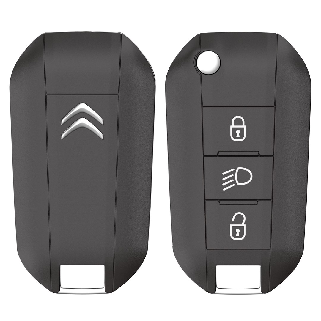 Car Key 3D Model - TurboSquid 1219415