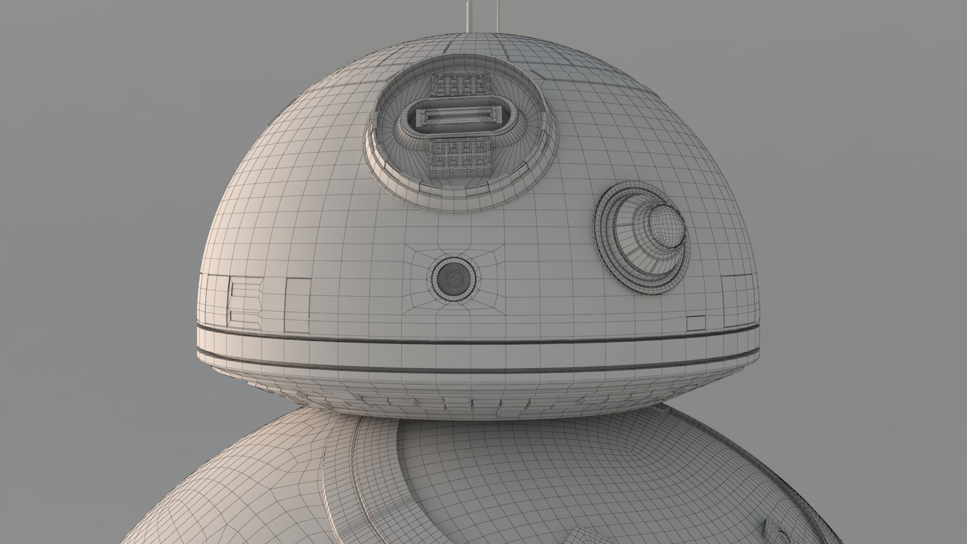 3d Model Of Bb8 Robot