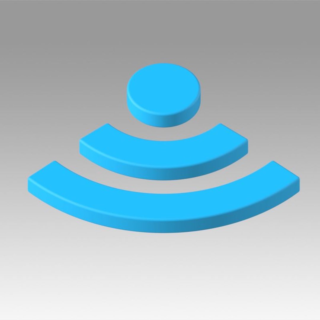 Wifi wi fi 3D model - TurboSquid 1369260