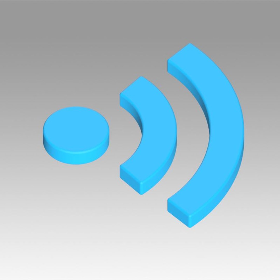Wifi wi fi 3D model - TurboSquid 1369260