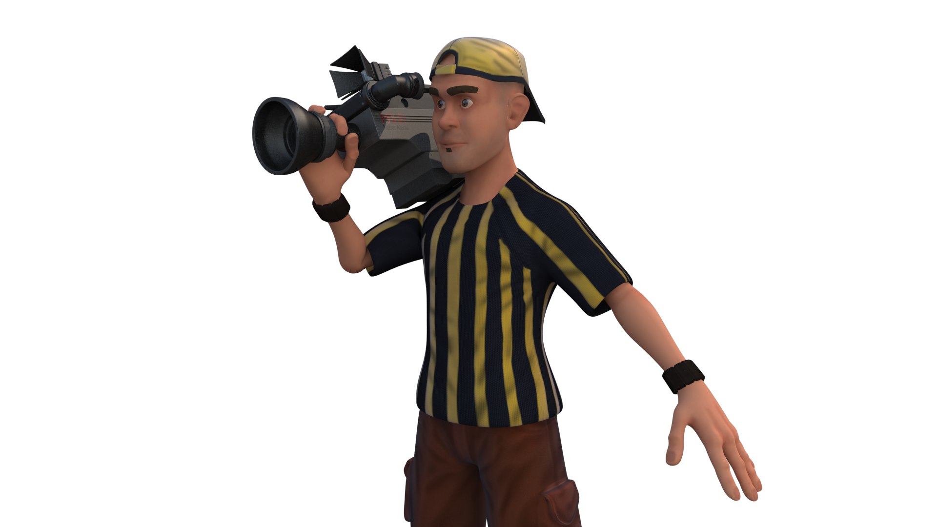 Cameraman Model - TurboSquid 1366079