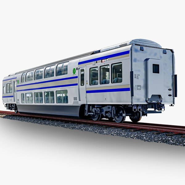 modelo 3d Modelo 3D de tren japonés manipulado 3DCG Yokosuka Sobu Line E235-1000 Series Green ...
