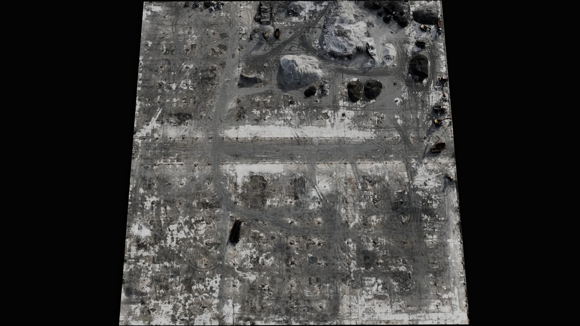 3D Construction Site Concrete Terrain Storage Area Scan - TurboSquid ...