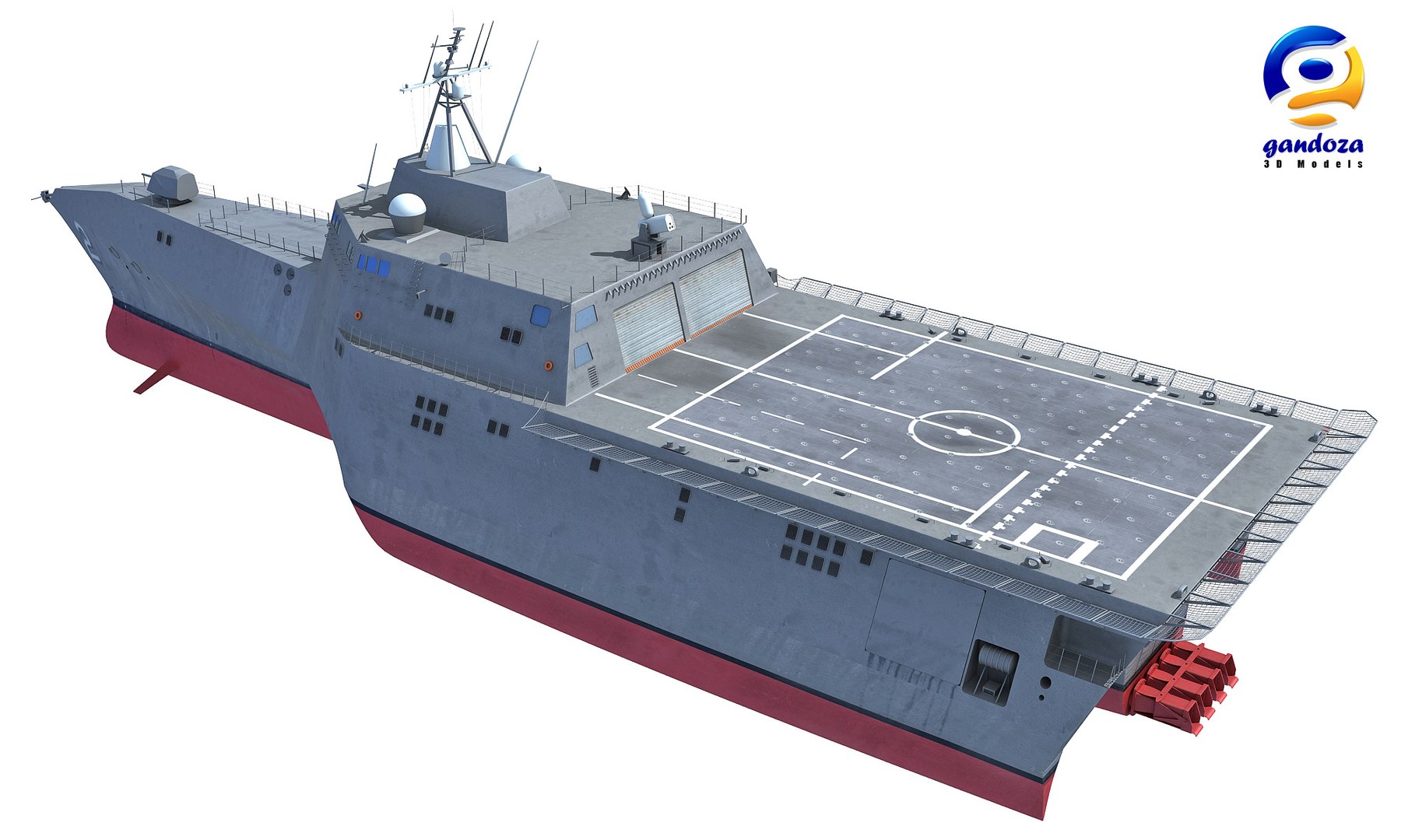 Uss Independence Lcs-2 Lcs 3d Model