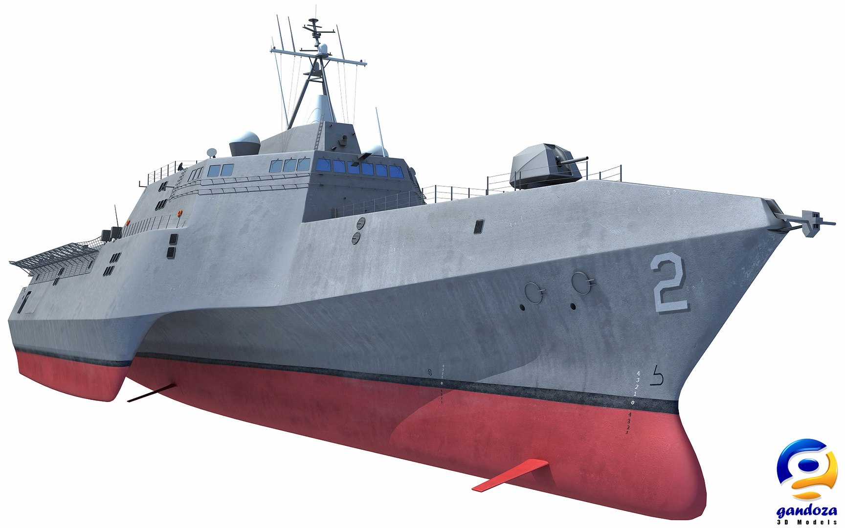 Uss Independence Lcs-2 Lcs 3d Model
