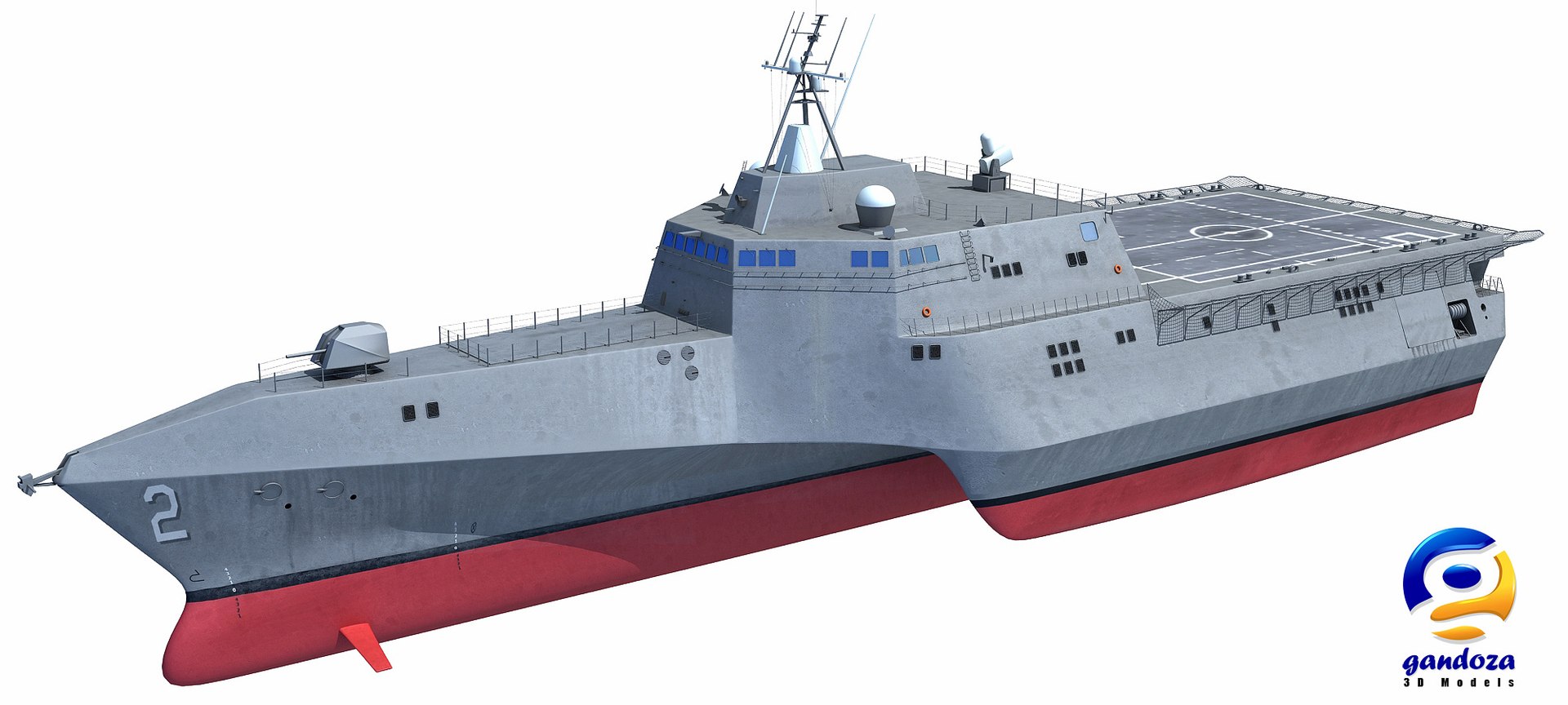 Uss Independence Lcs-2 Lcs 3d Model