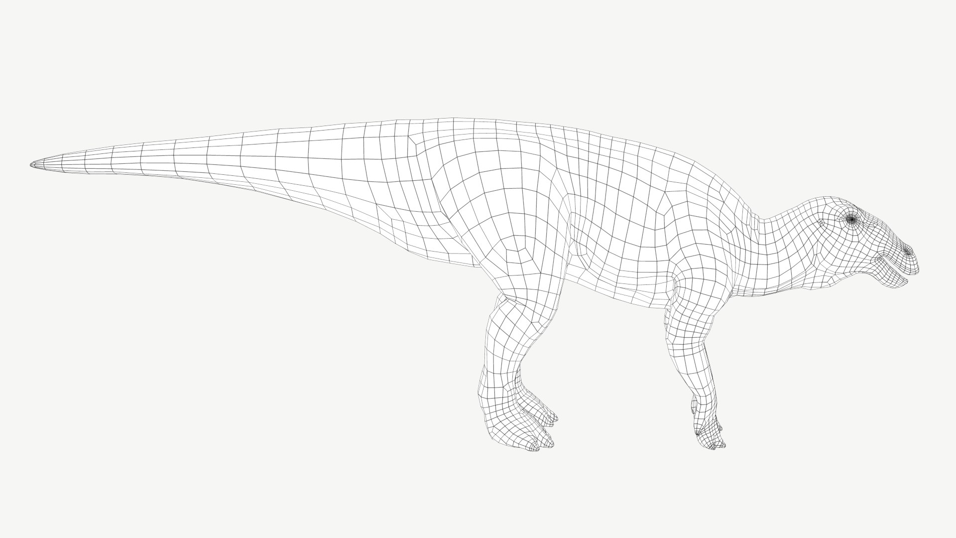 3D Edmontosaurus - TurboSquid 1242285