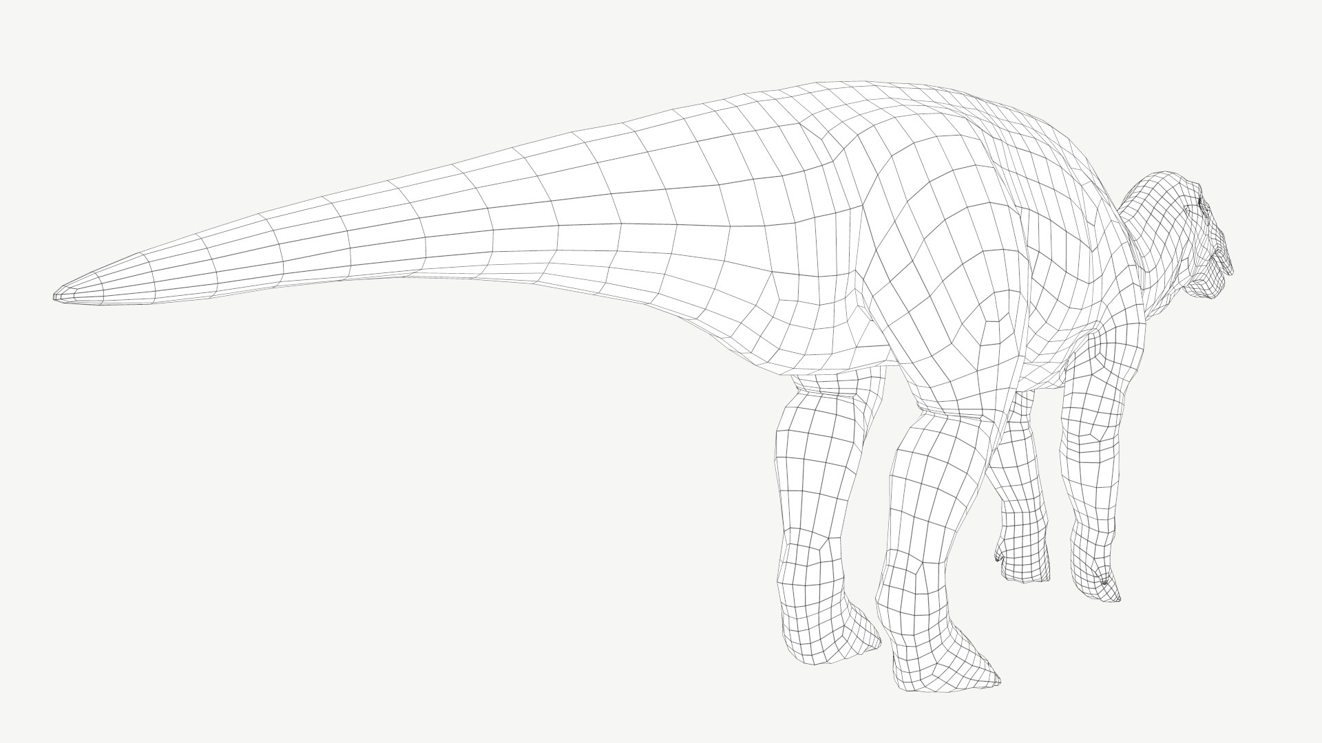 3D Edmontosaurus - TurboSquid 1242285