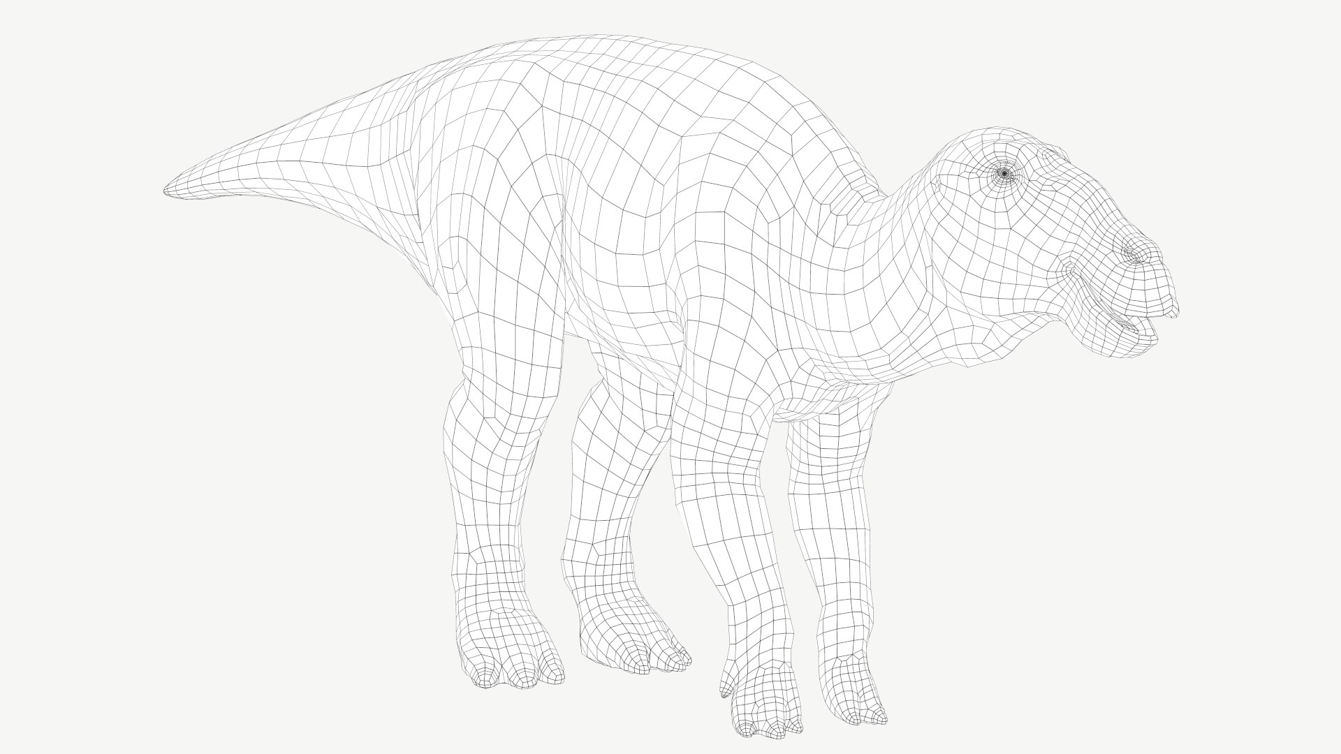 3D Edmontosaurus - TurboSquid 1242285