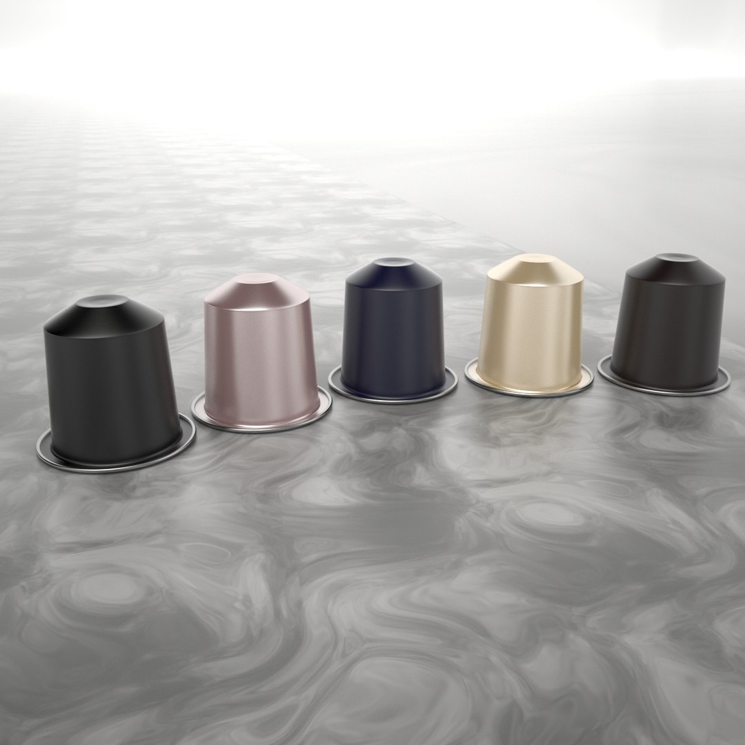 Nespresso Capsule Espresso 3D Model - TurboSquid 1191109