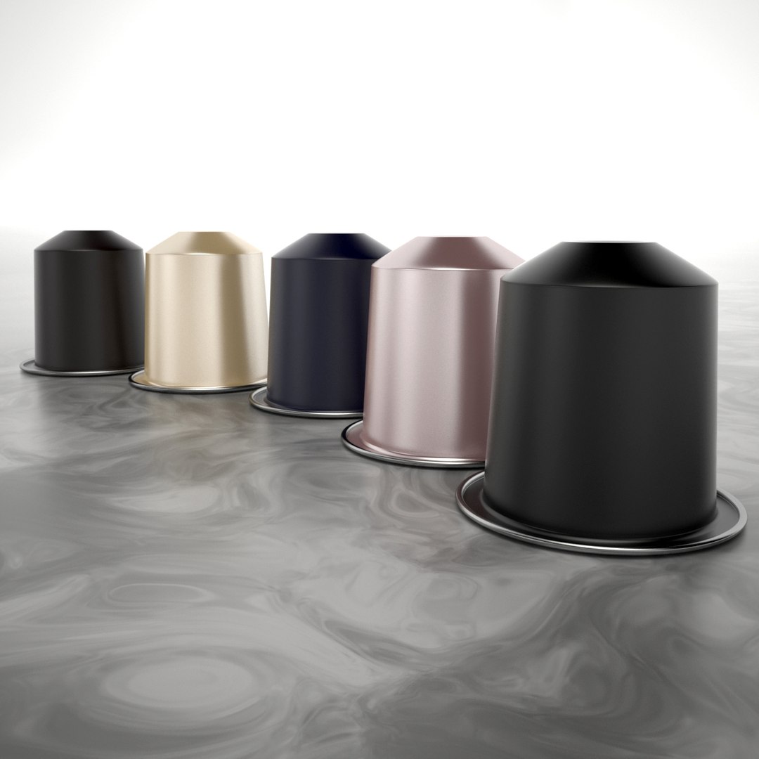 Nespresso Capsule Espresso 3D Model - TurboSquid 1191109