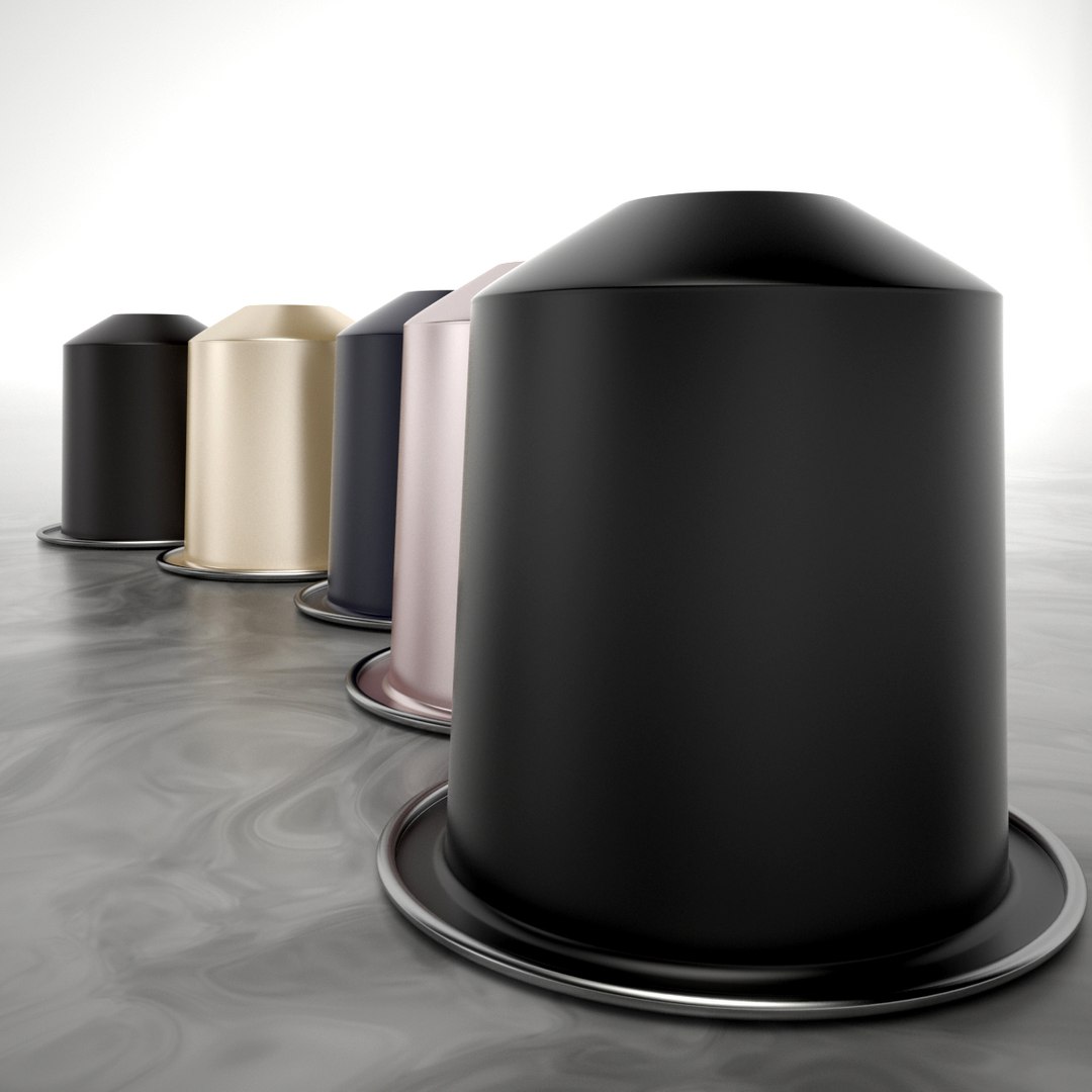 Nespresso Capsule Espresso 3D Model - TurboSquid 1191109