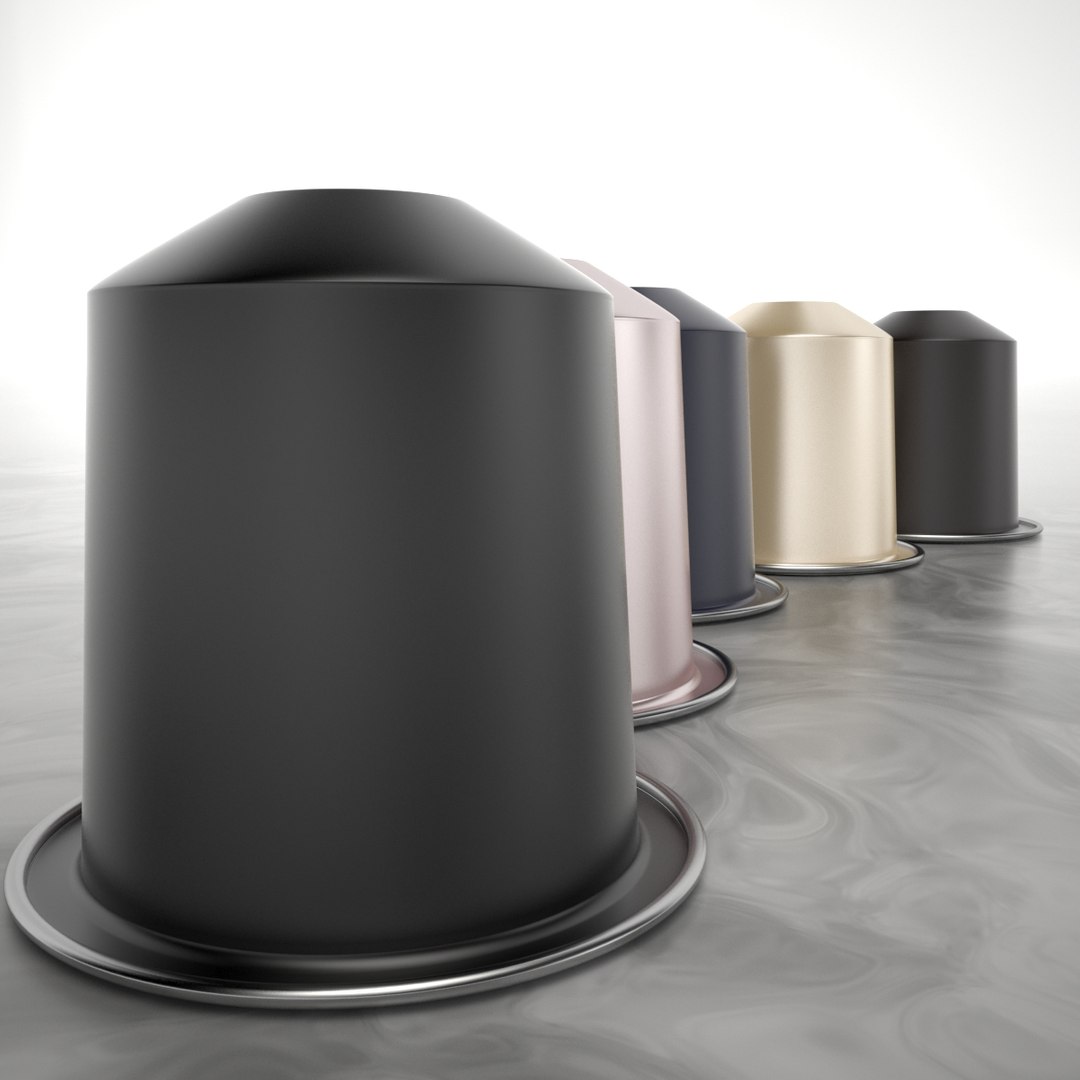 Nespresso Capsule Espresso 3D Model - TurboSquid 1191109