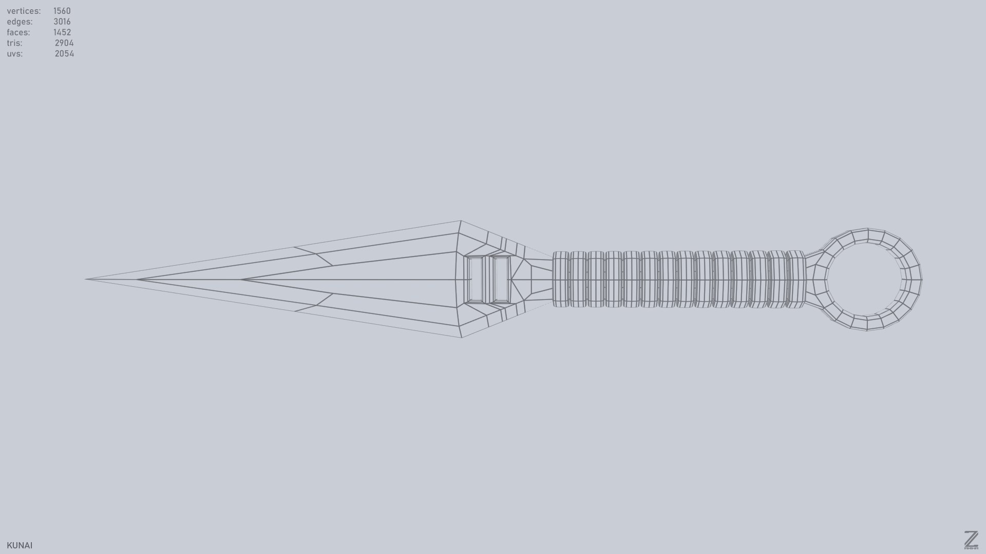 Kunai Collection 3D Model - TurboSquid 2244593