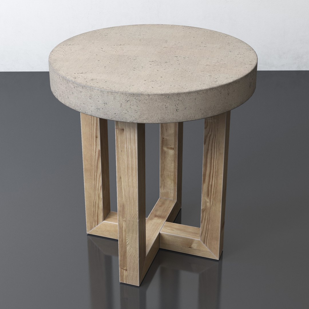 Heston Table 3D Model - TurboSquid 1694668
