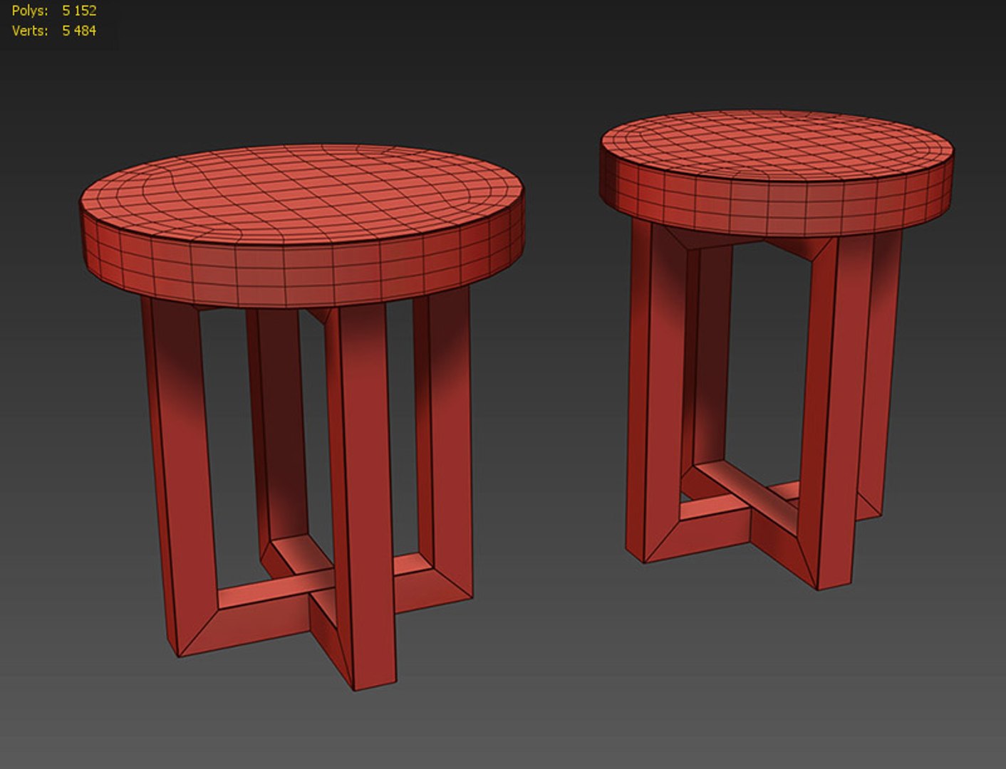 Heston Table 3D Model - TurboSquid 1694668