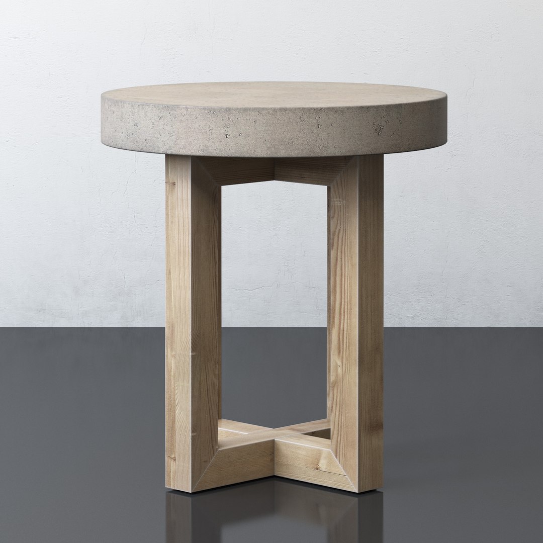 Heston Table 3D Model - TurboSquid 1694668