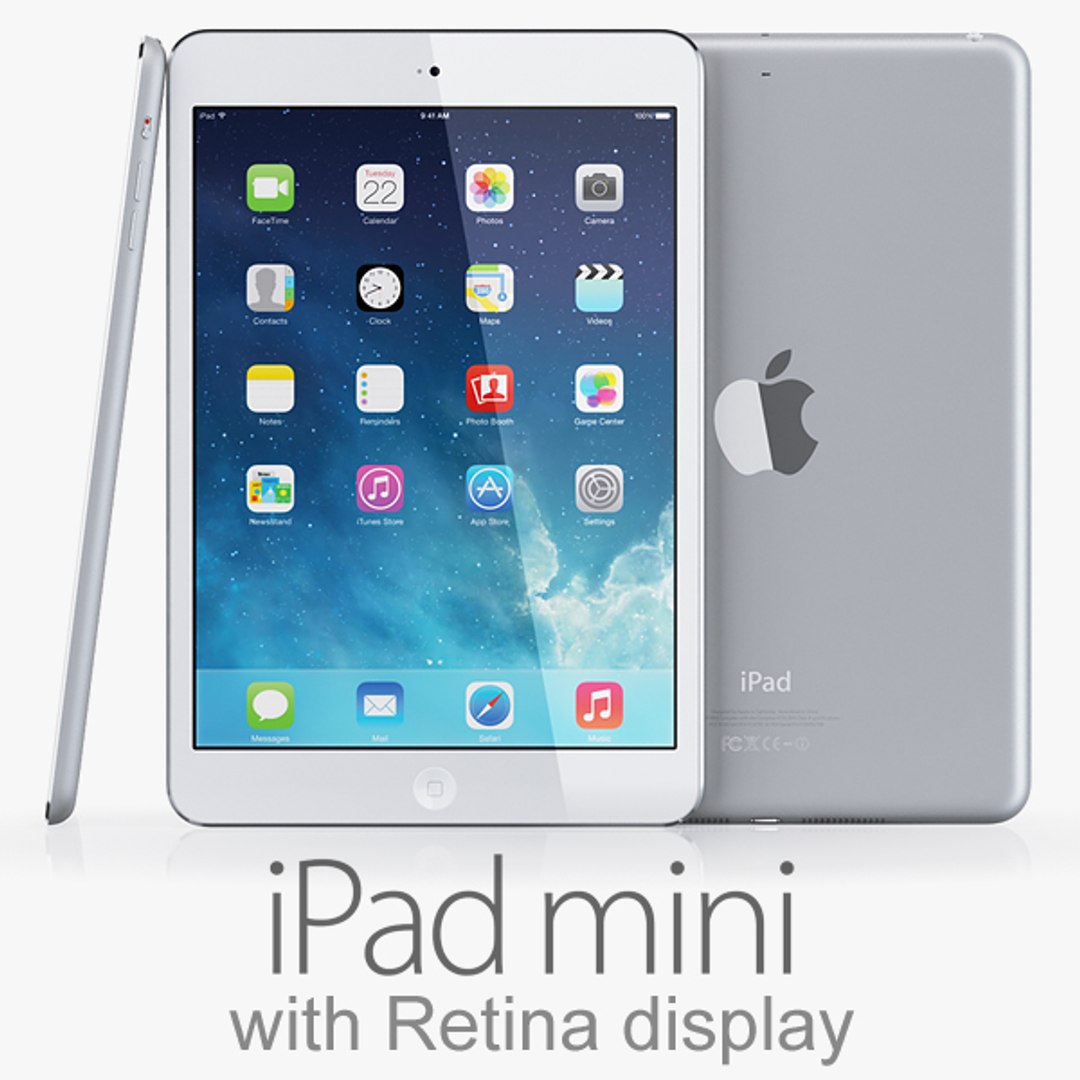 3d ipad mini retina display
